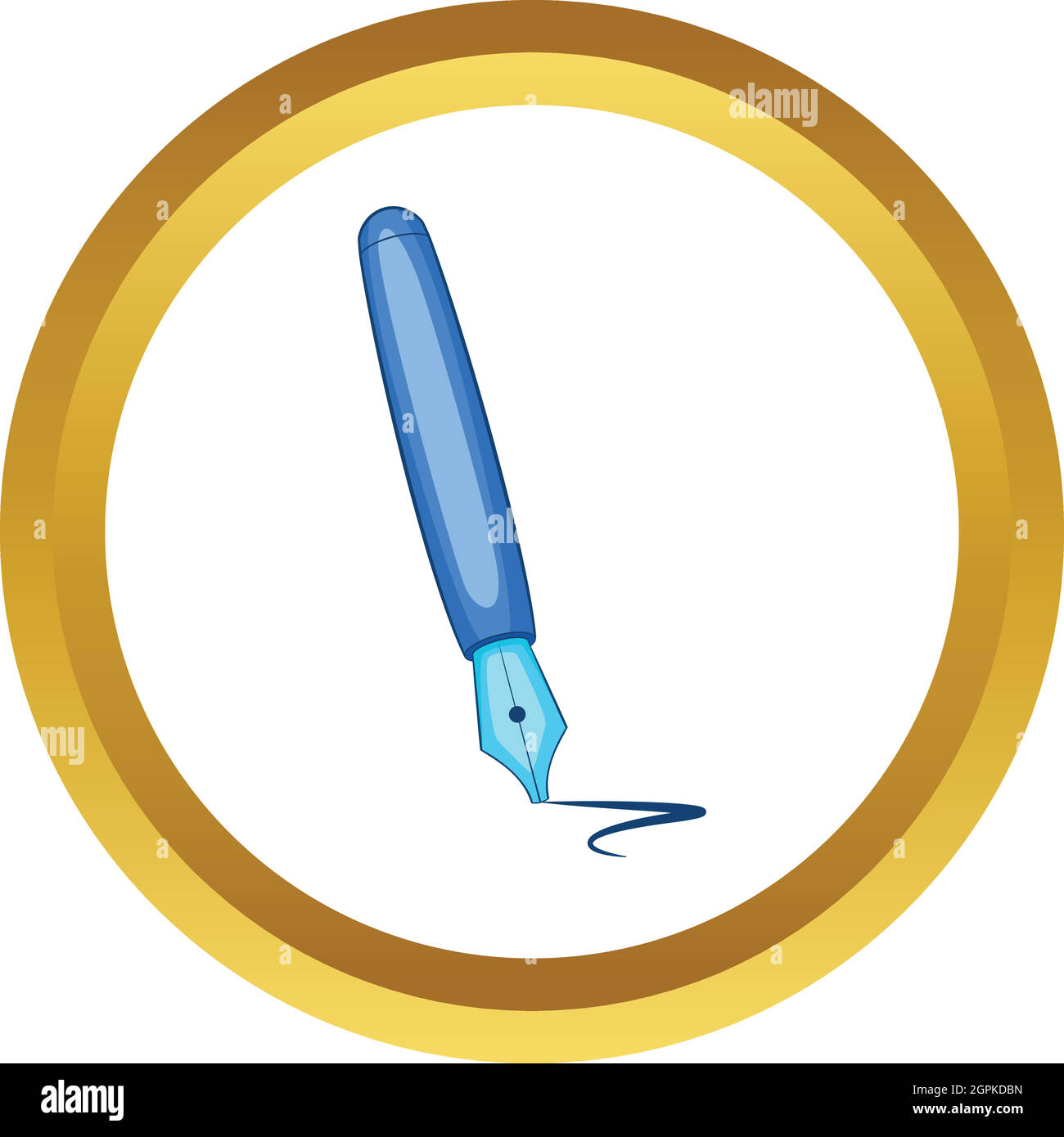 Ink pen vector icon Stock Vector Image & Art - Alamy