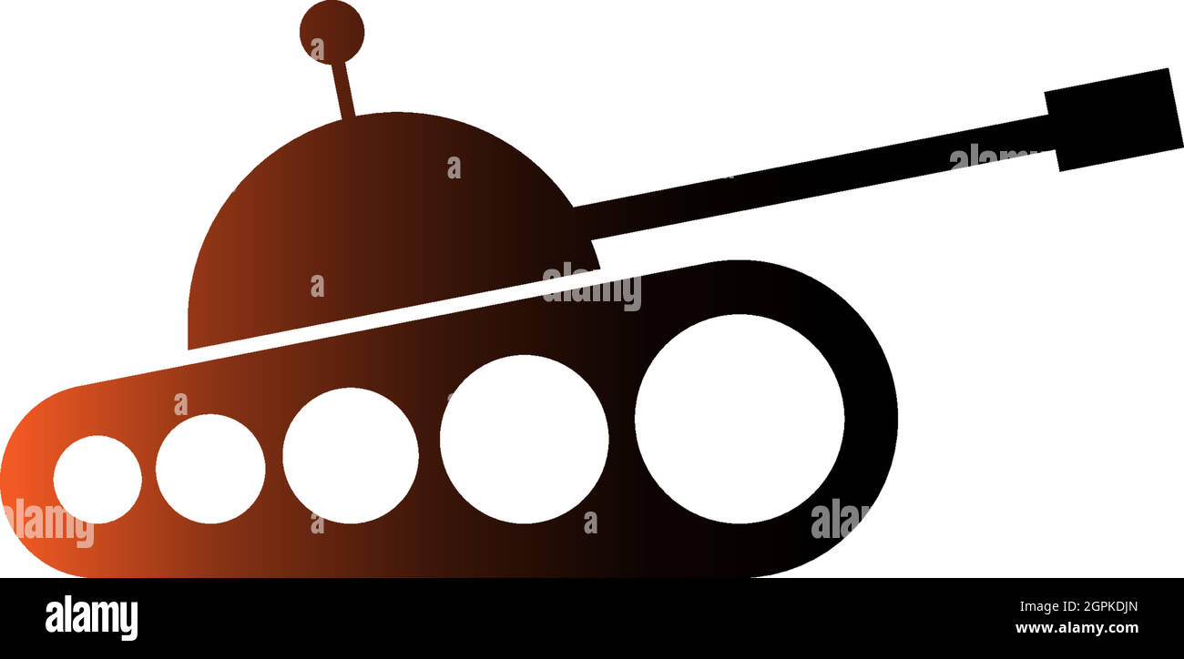 Military Tank, Army Tank icon logo design template Stock Vector Image ...