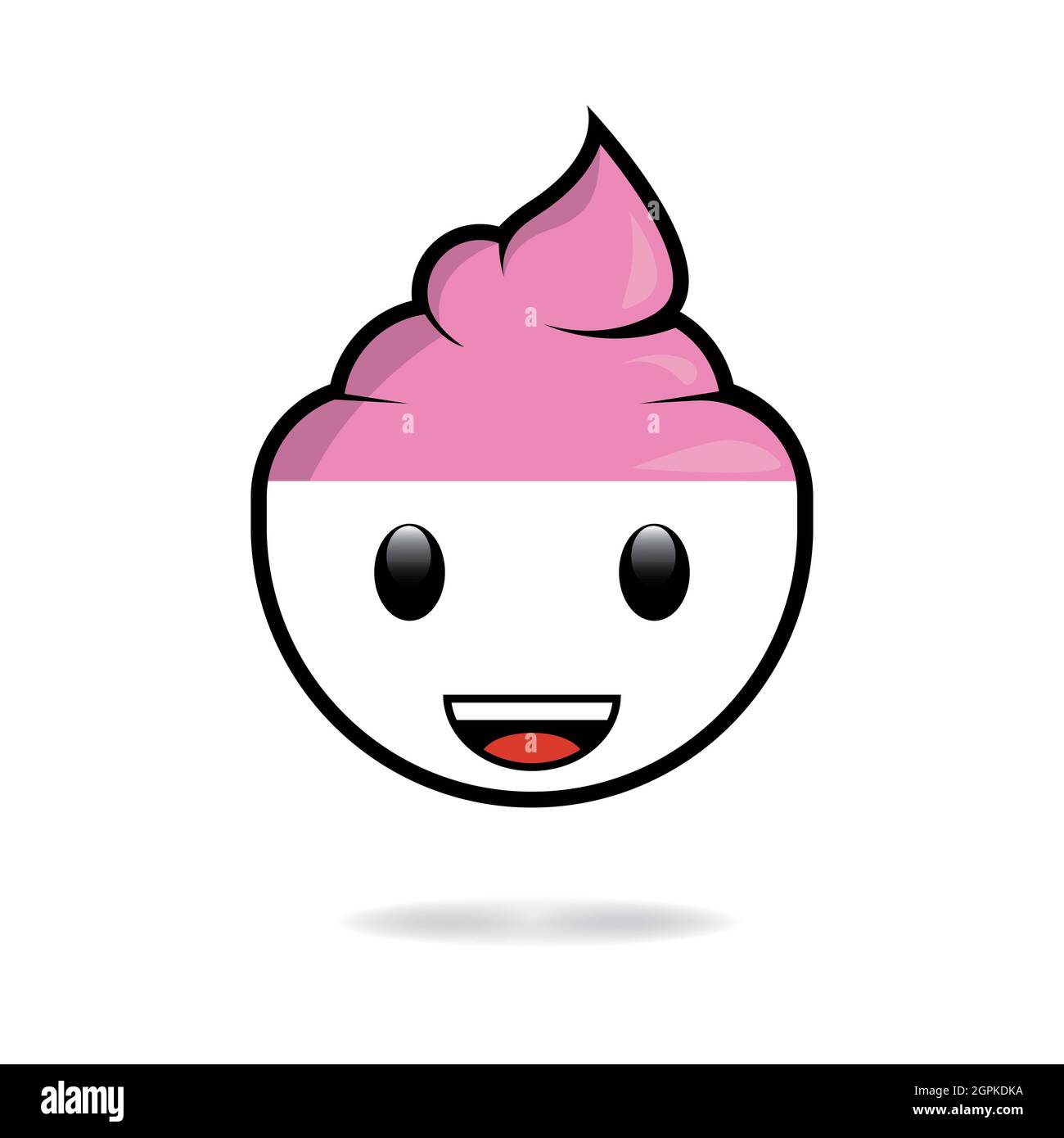 Ice cream logo line hi-res stock photography and images - Alamy