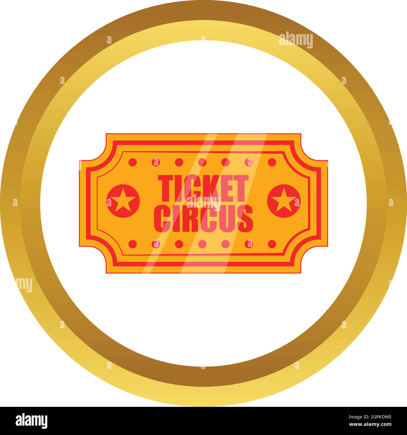 Circus show paper tickets cartoon hi-res stock photography and images ...