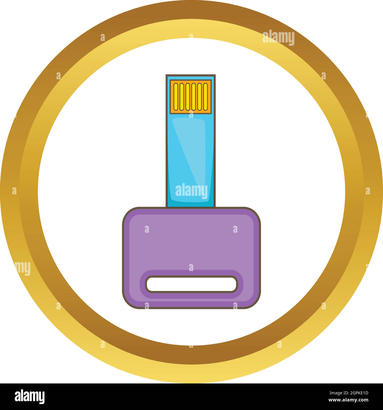 Data security key vector icon Stock Vector Image & Art - Alamy