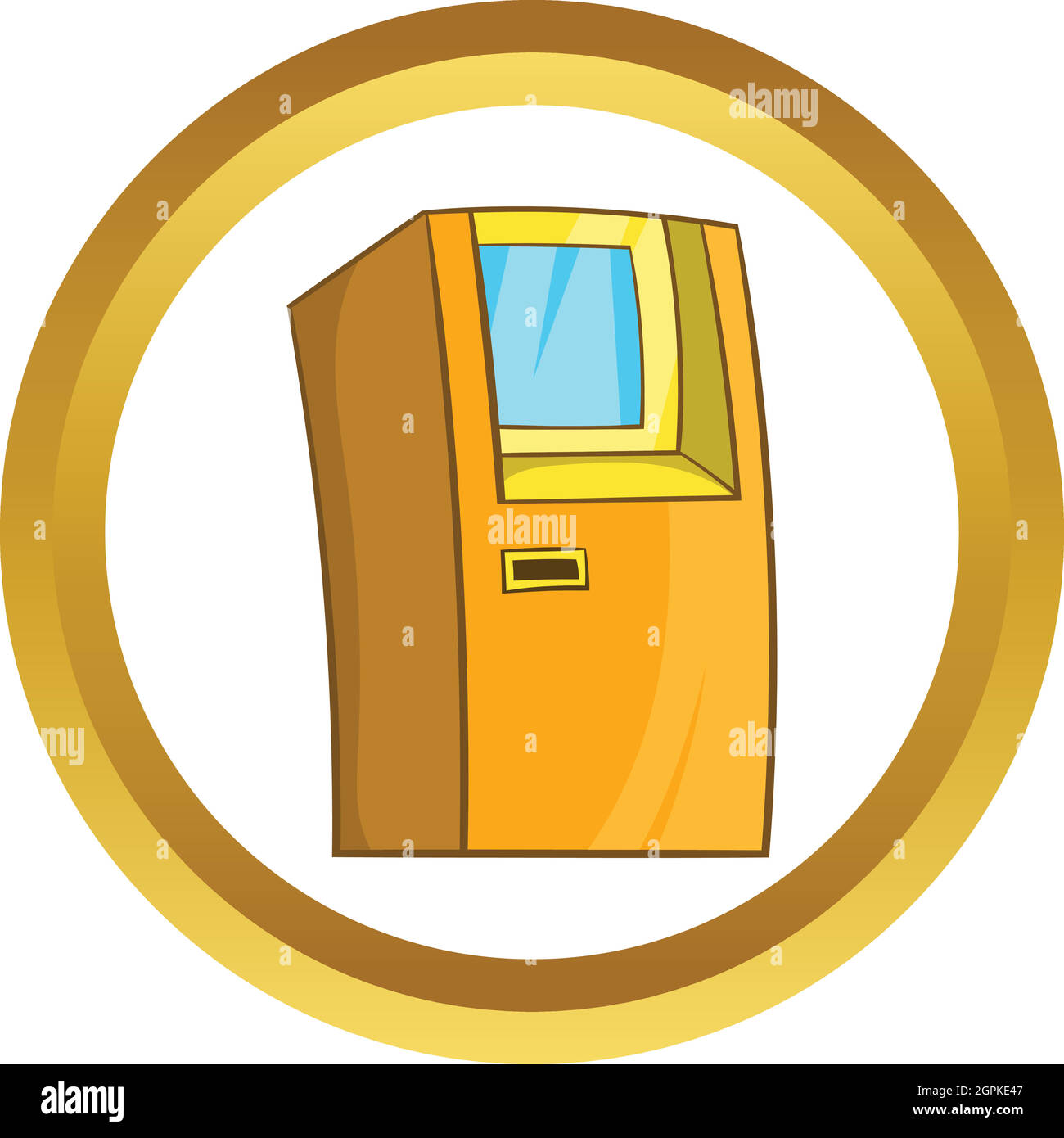 ATM bank cash machine vector icon Stock Vector Image & Art - Alamy