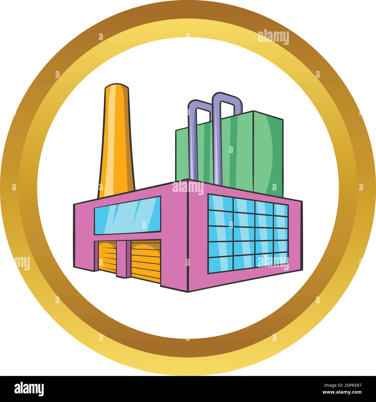 Large brewery vector icon Stock Vector Image & Art - Alamy