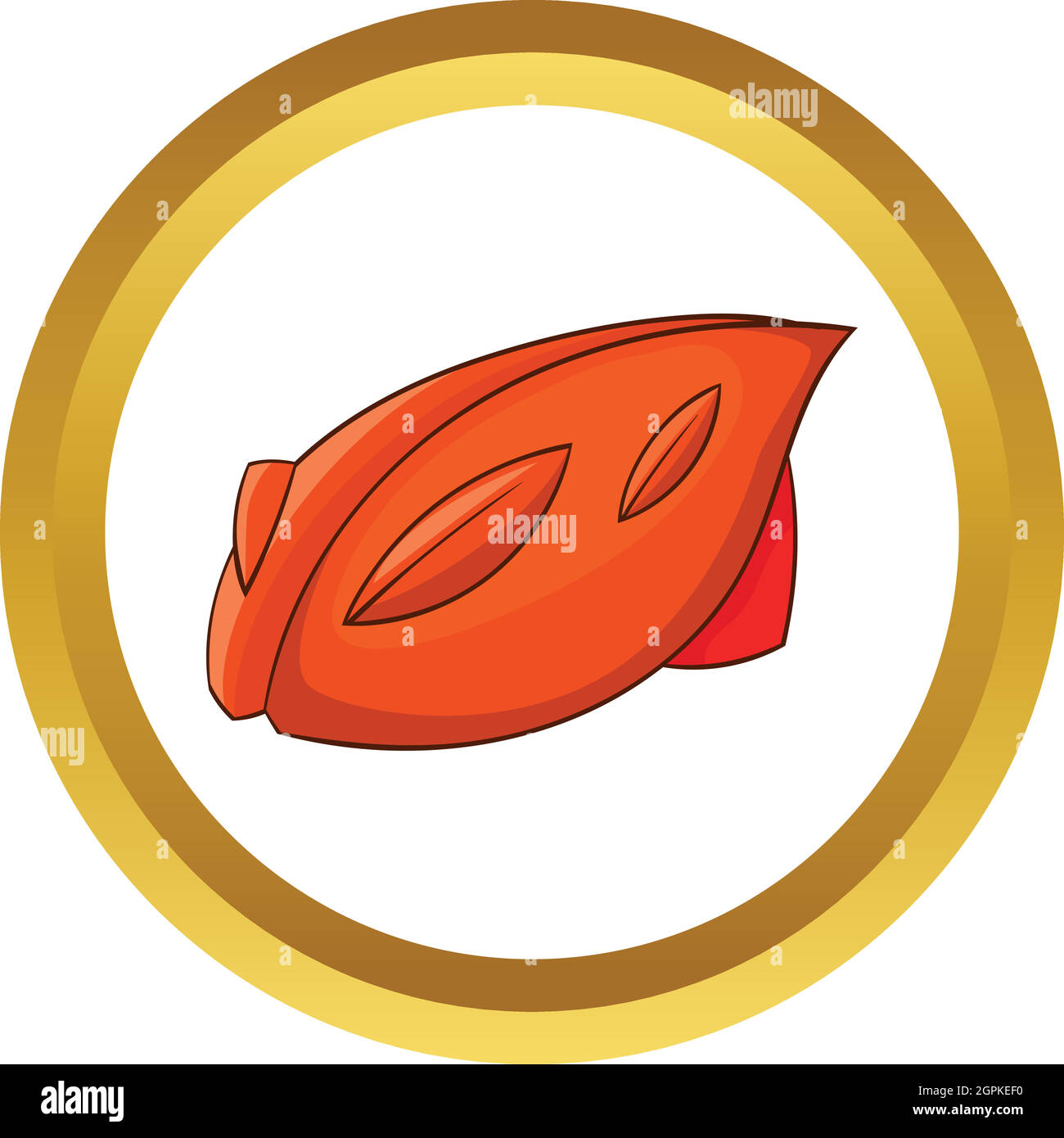 Bike helmet vector icon Stock Vector Image & Art - Alamy