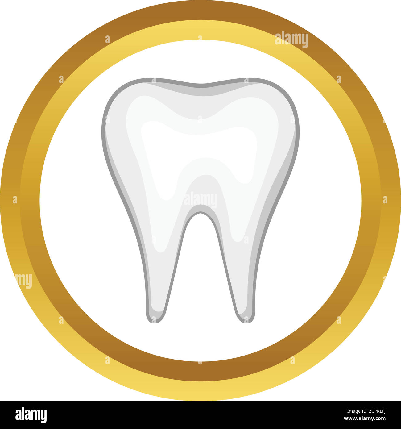Cartoon tooth isolated hi-res stock photography and images - Alamy