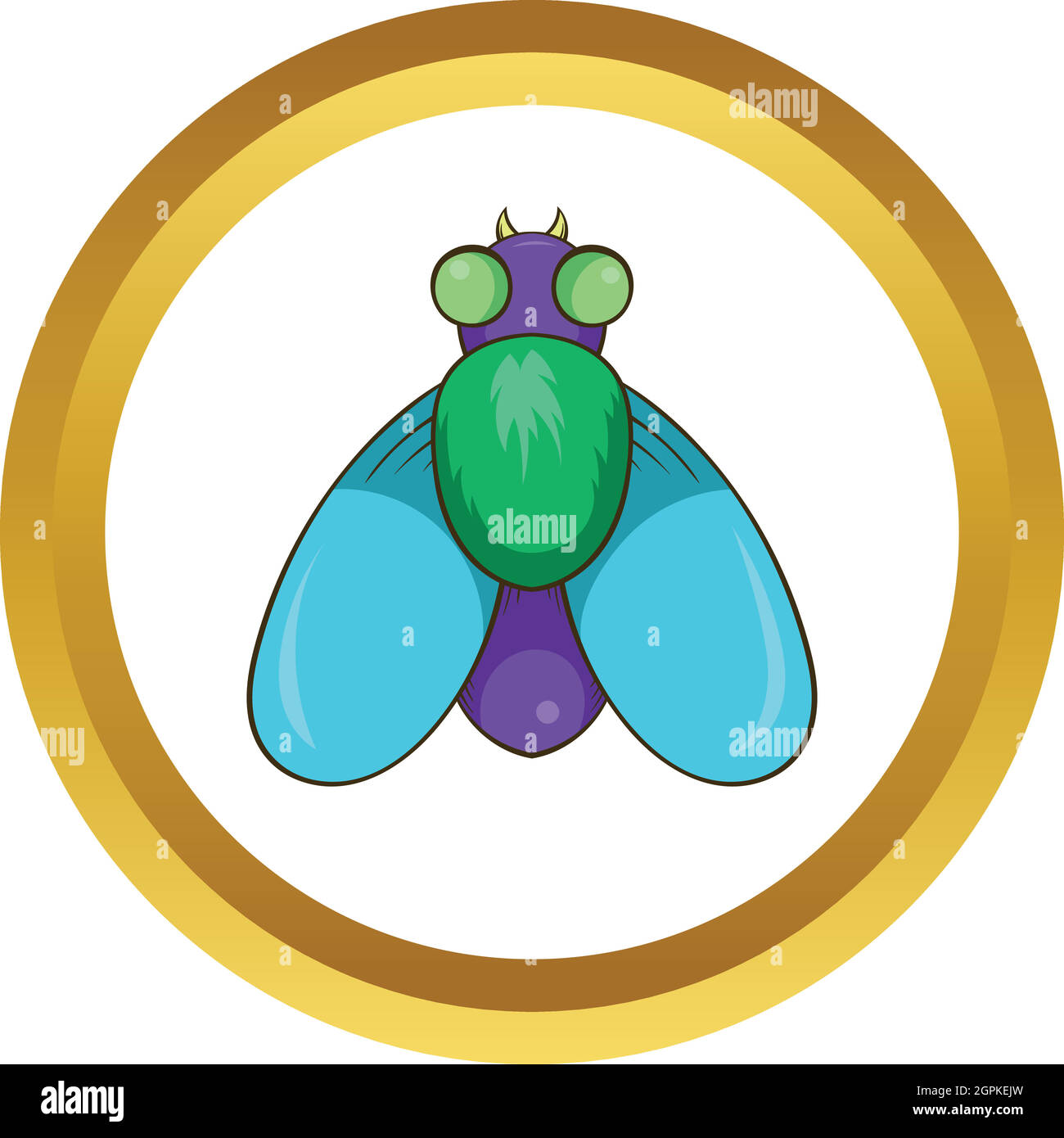 Fly vector icon Stock Vector Image & Art - Alamy