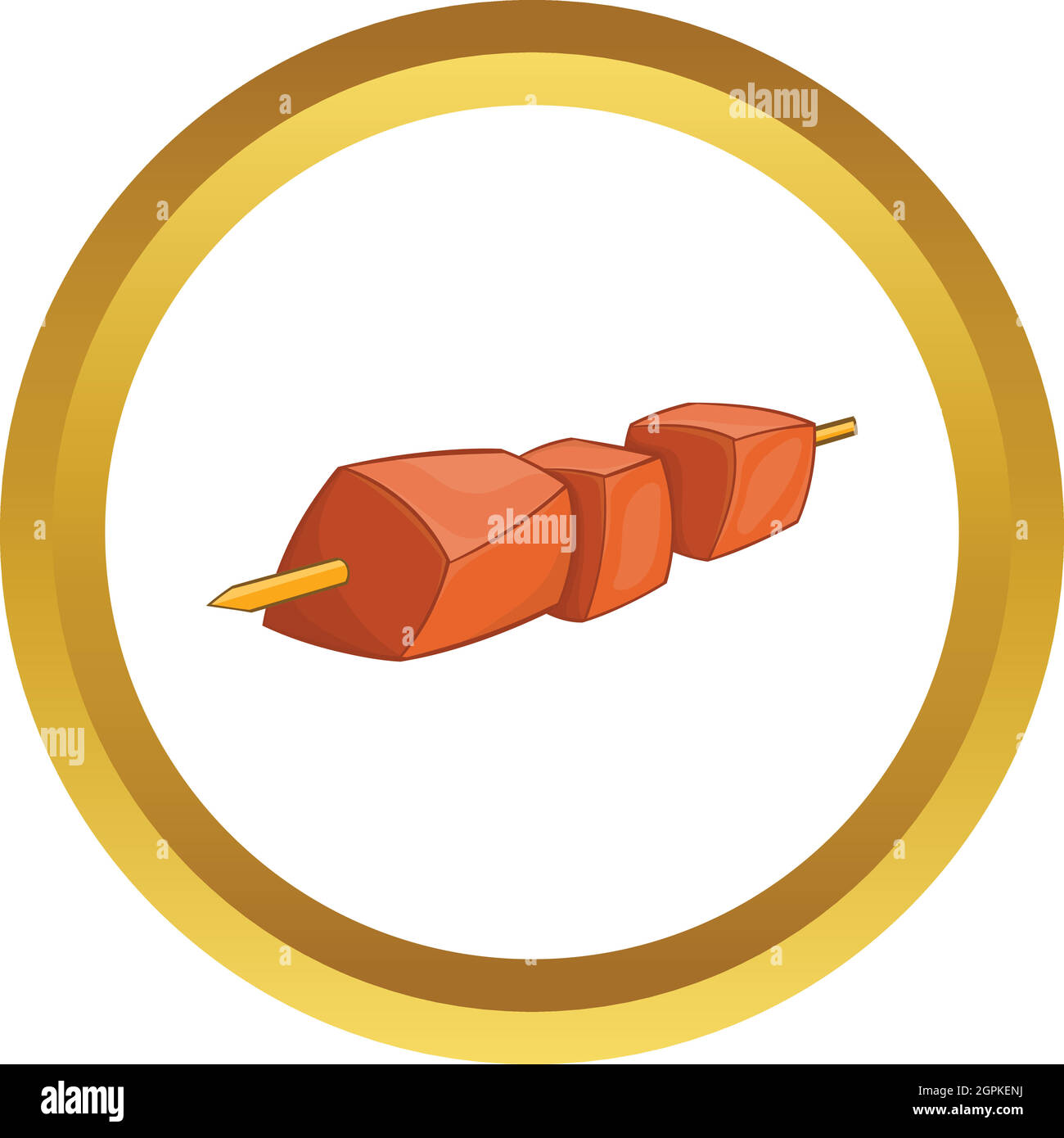 Delicious chicken sauce on Stock Vector Images - Alamy