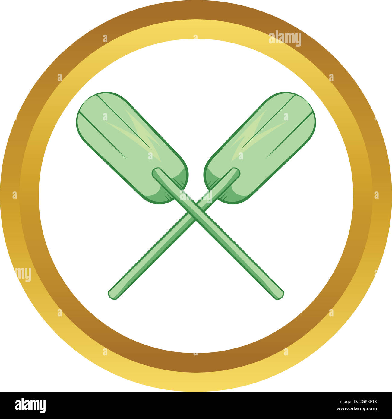 Paddles vector icon Stock Vector Image & Art - Alamy
