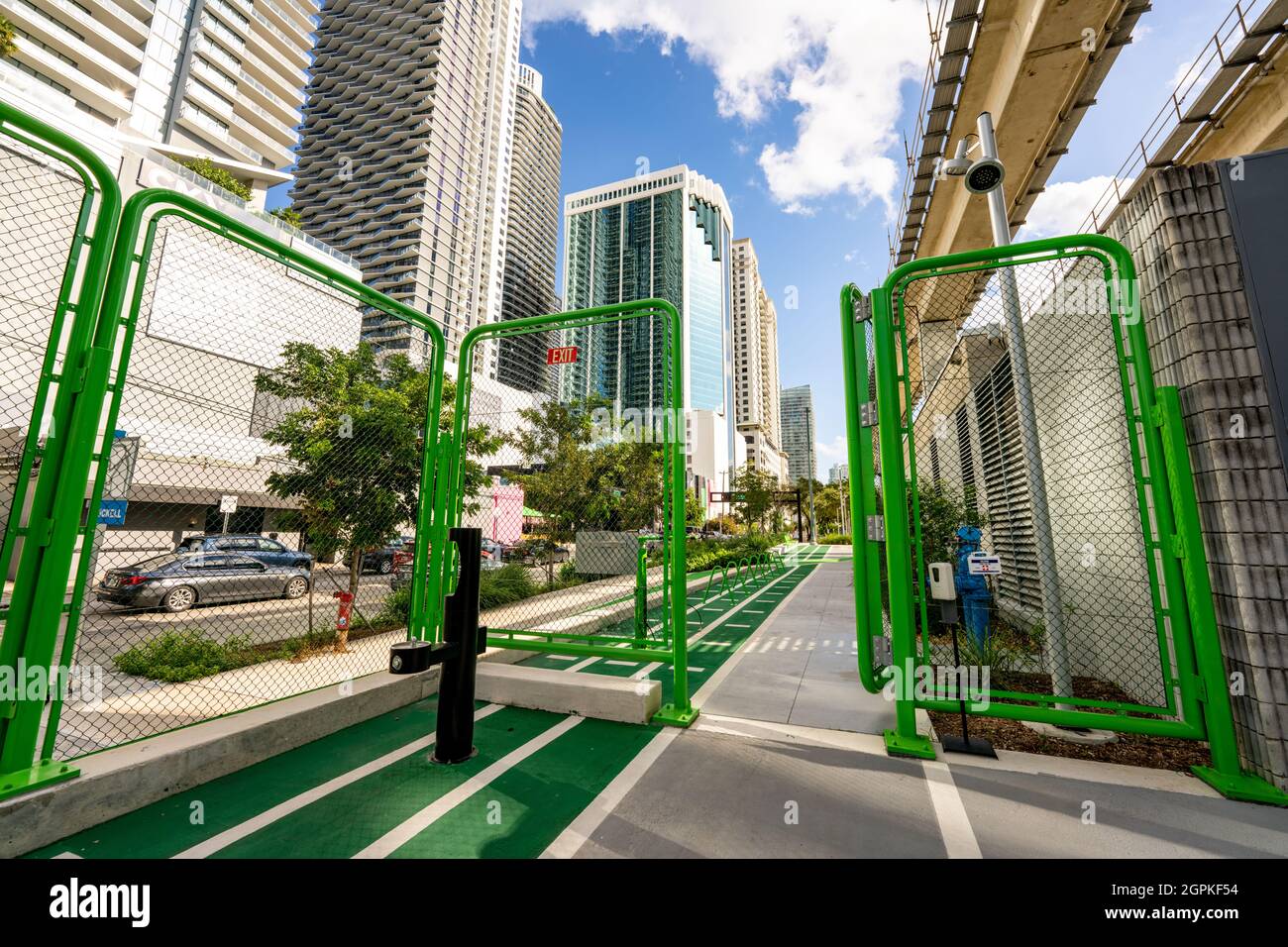 Brickell, FL, USA - September 26, 2021: Photo of the new Underline ...