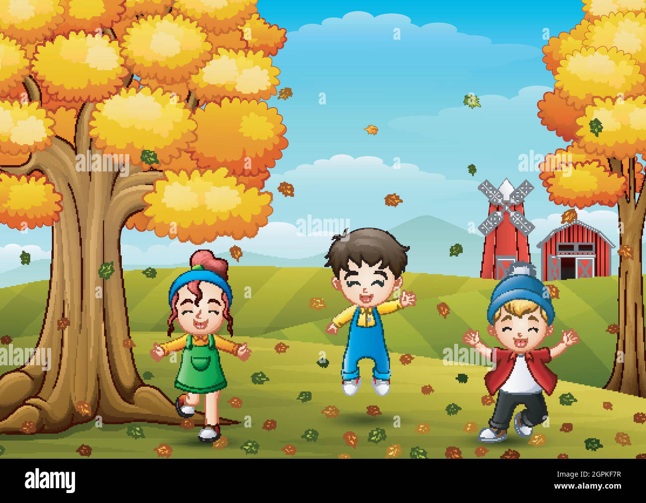 Autumn Season Pictures For Children