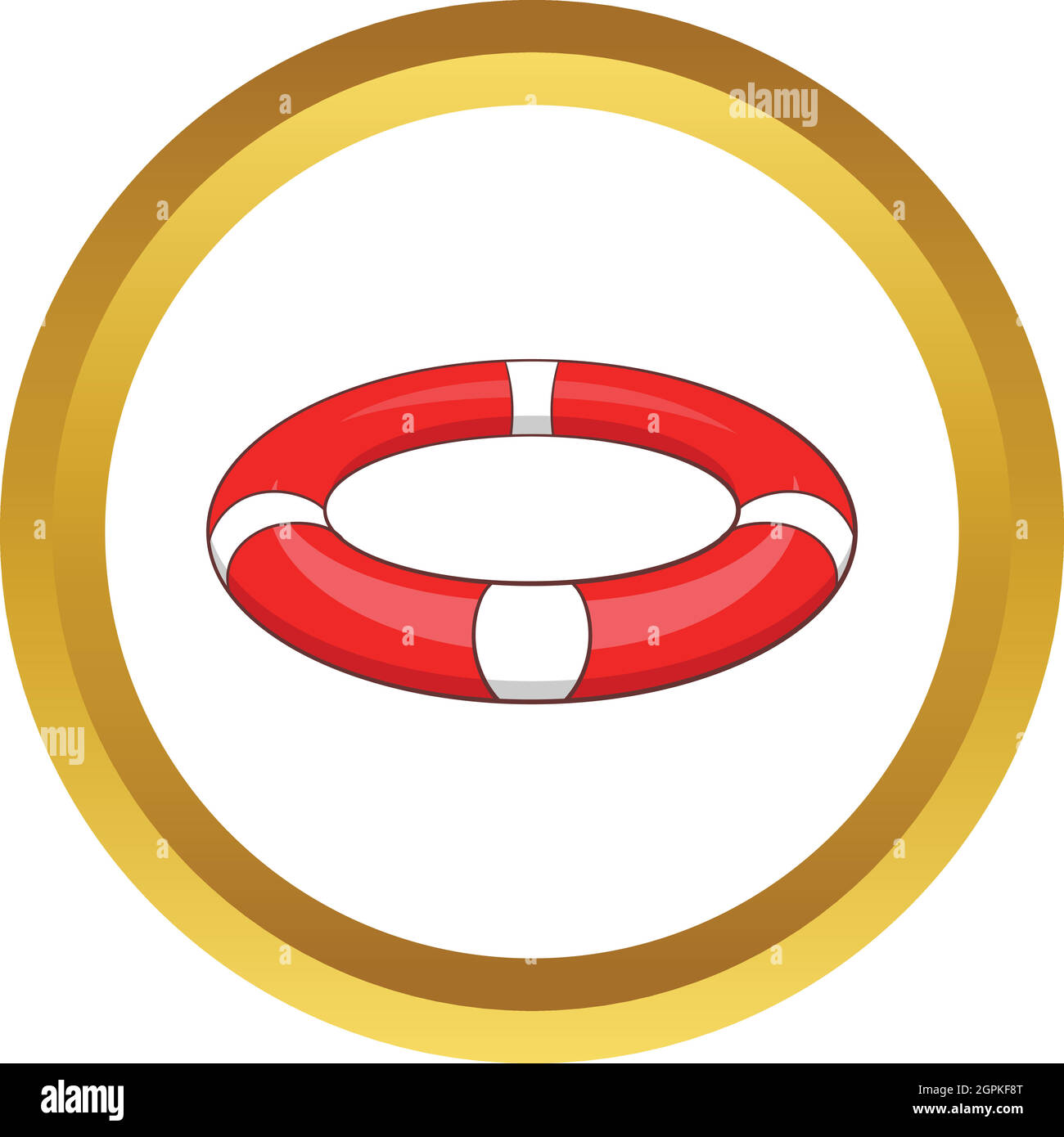 Lifebuoy vector icon Stock Vector Image & Art - Alamy