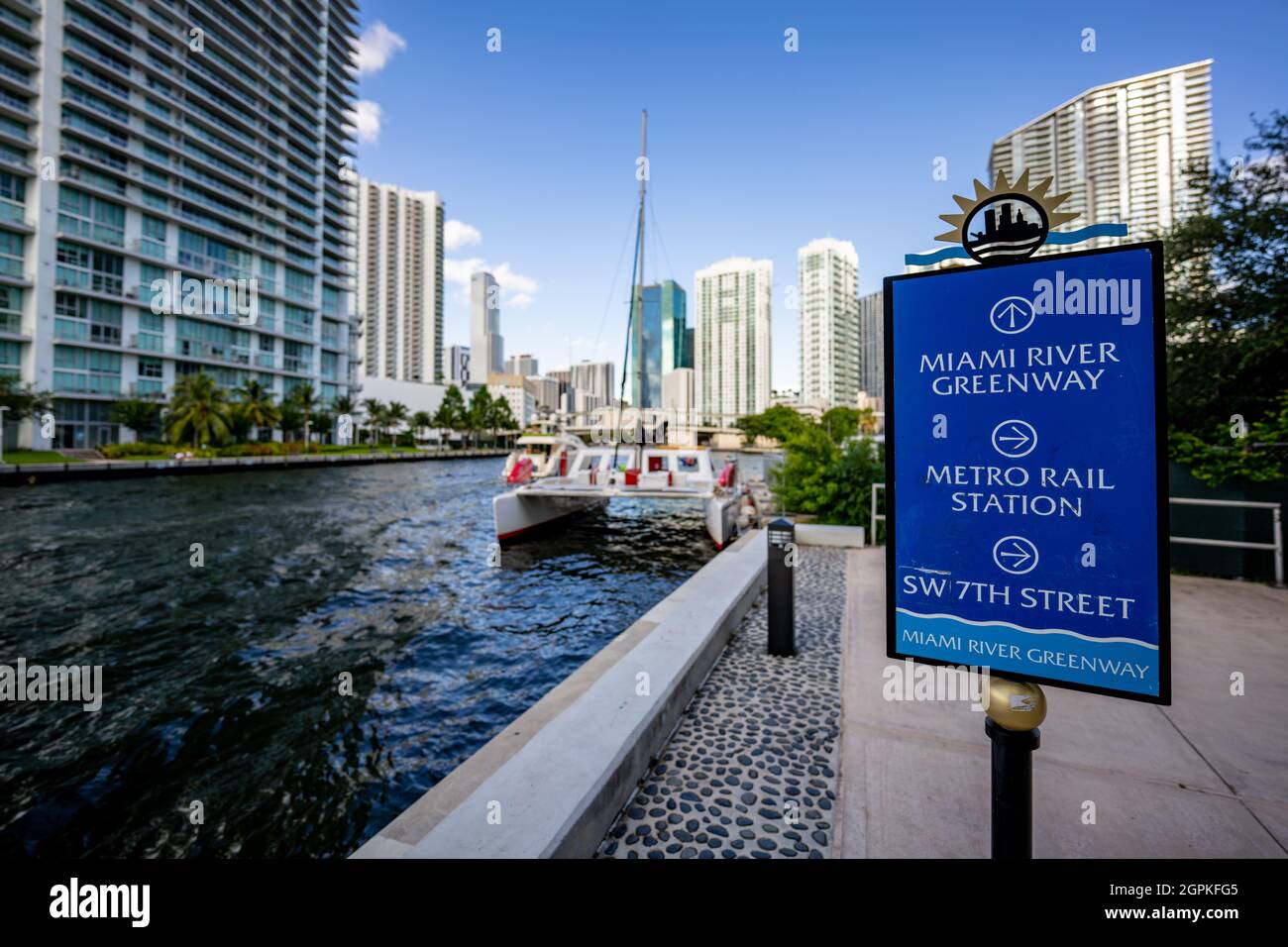 Miami river greenway hi-res stock photography and images - Alamy