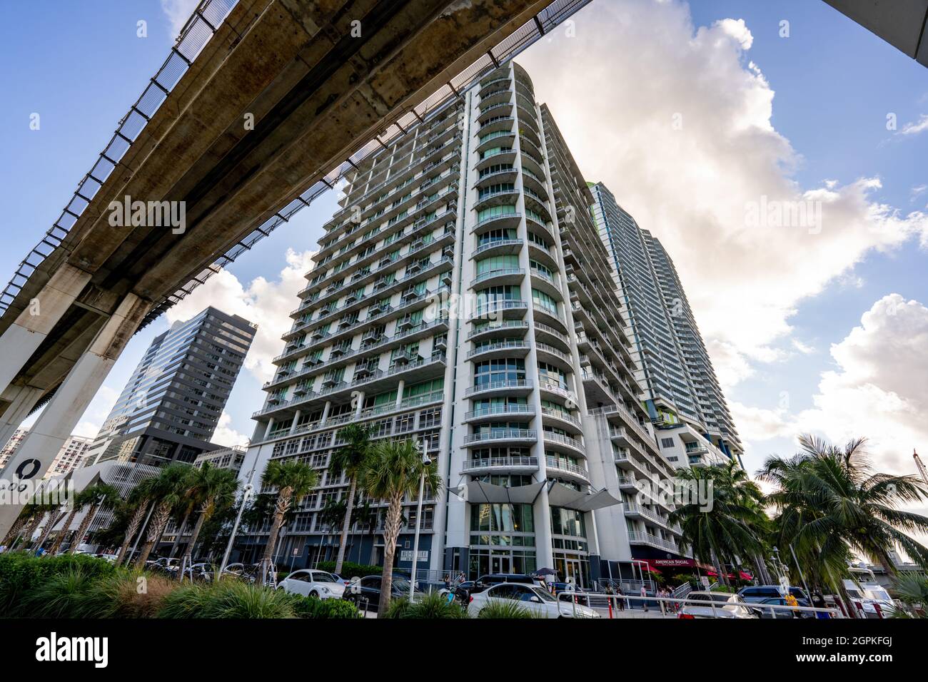 brickell, FL, USA - September 26, 2021: Photo of Neo Vertica Building ...
