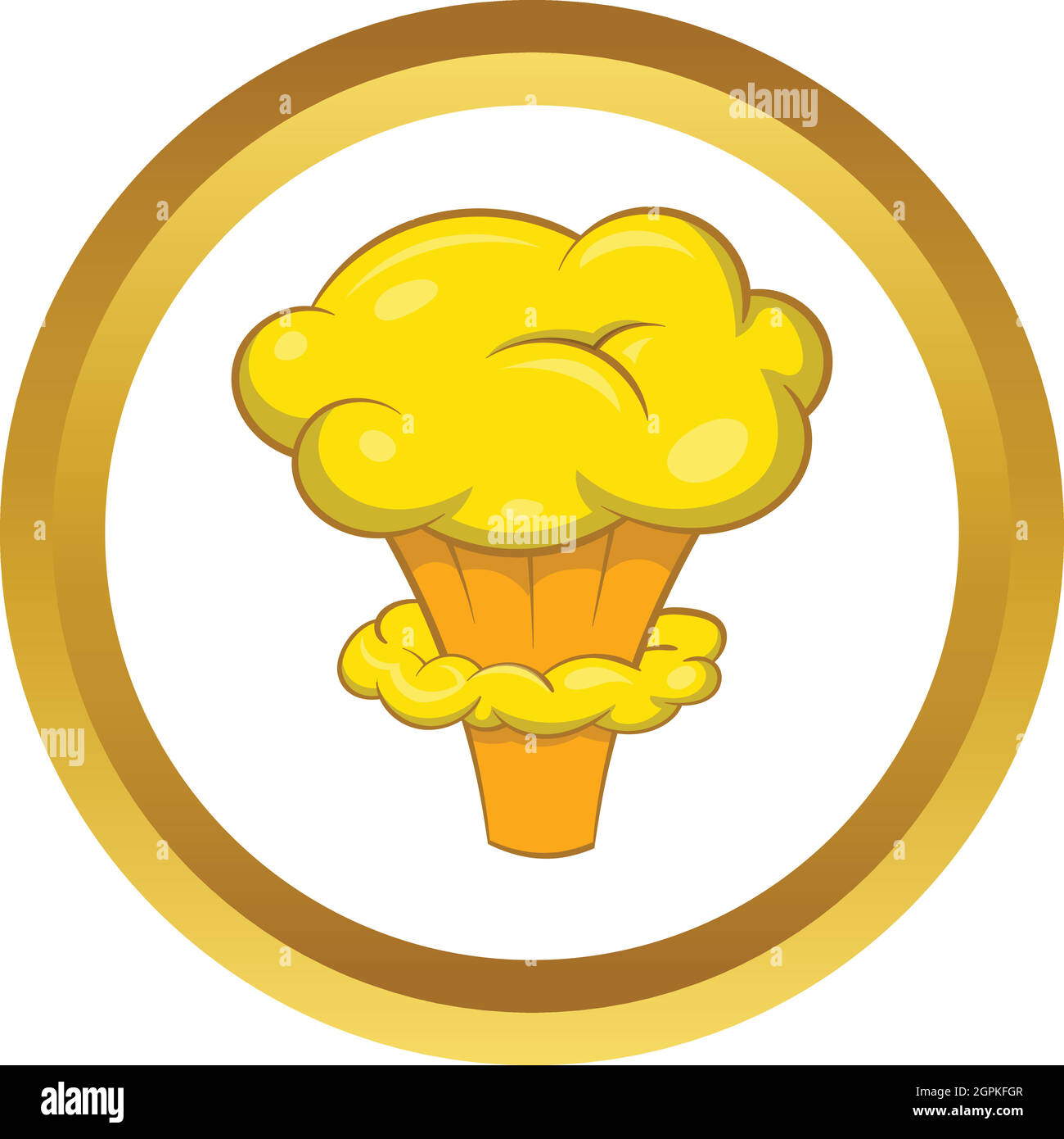 Explosion vector icon Stock Vector Image & Art - Alamy