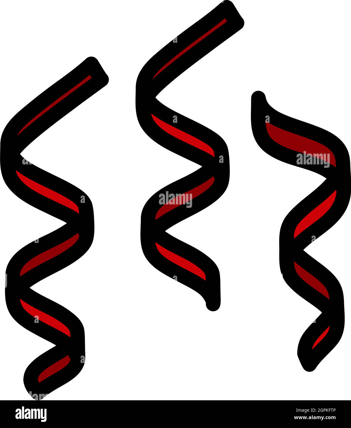 Party Serpentine Icon Stock Vector Image & Art - Alamy