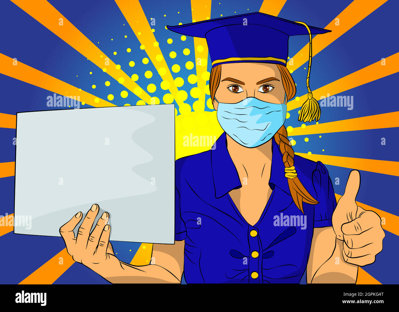 Success student vector hi-res stock photography and images - Alamy