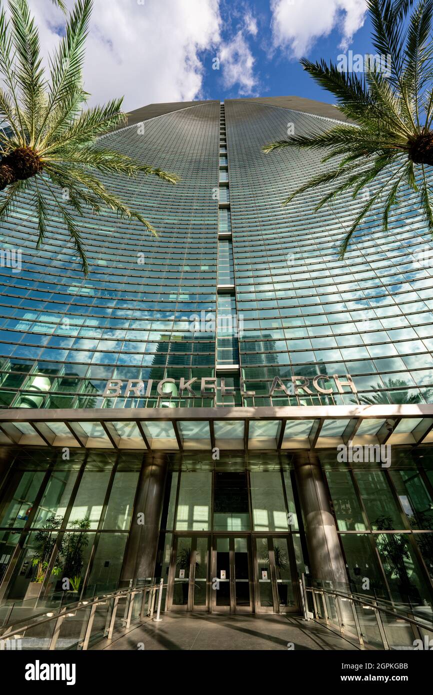 Brickell arch hi-res stock photography and images - Alamy