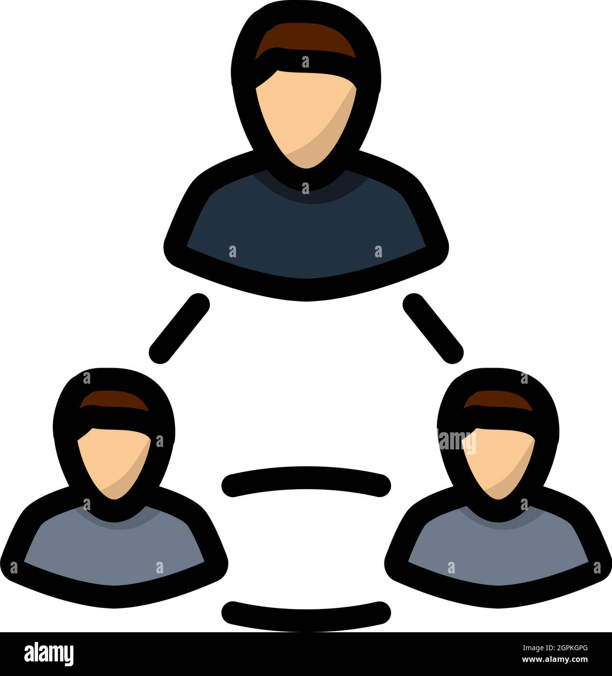 Team management icon Stock Vector Images - Alamy
