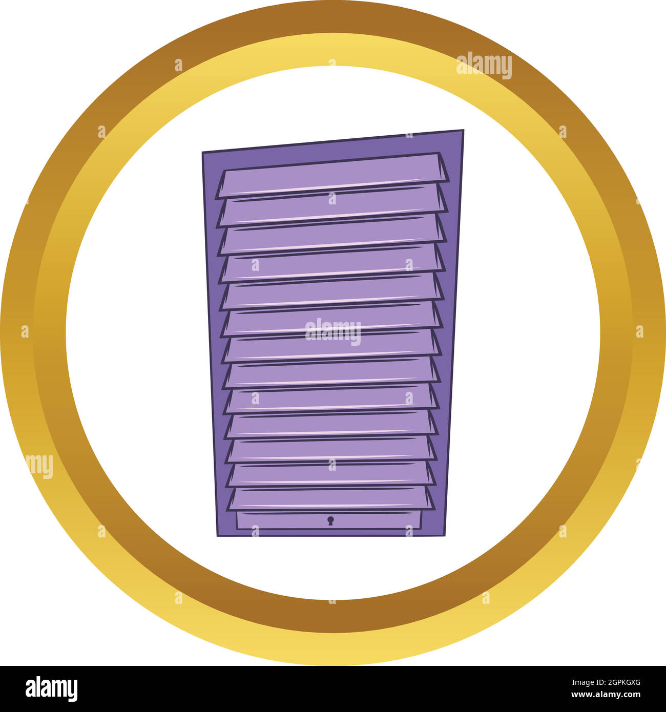 Front view garage door Stock Vector Images - Alamy