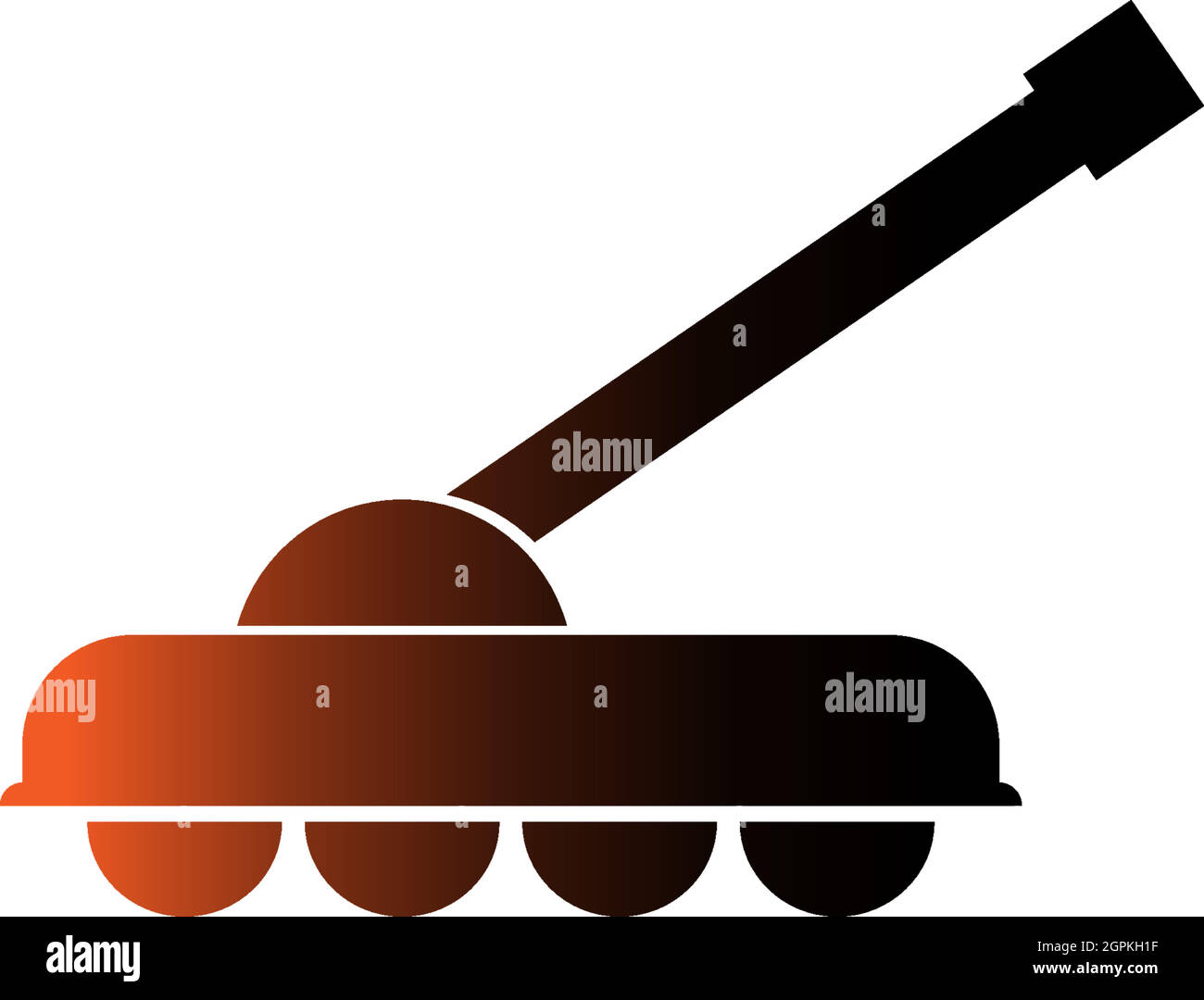 Military Tank, Army Tank icon logo design template Stock Vector Image ...