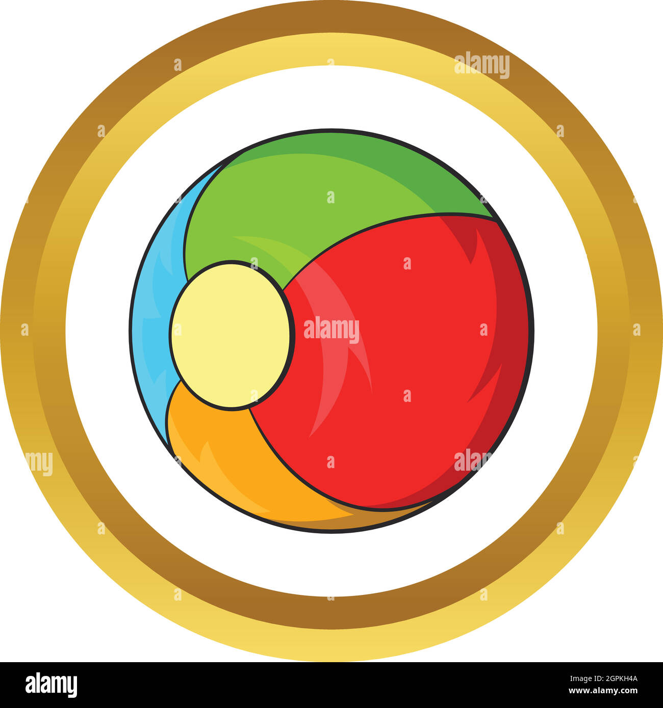 Baby beach ball Stock Vector Images - Alamy