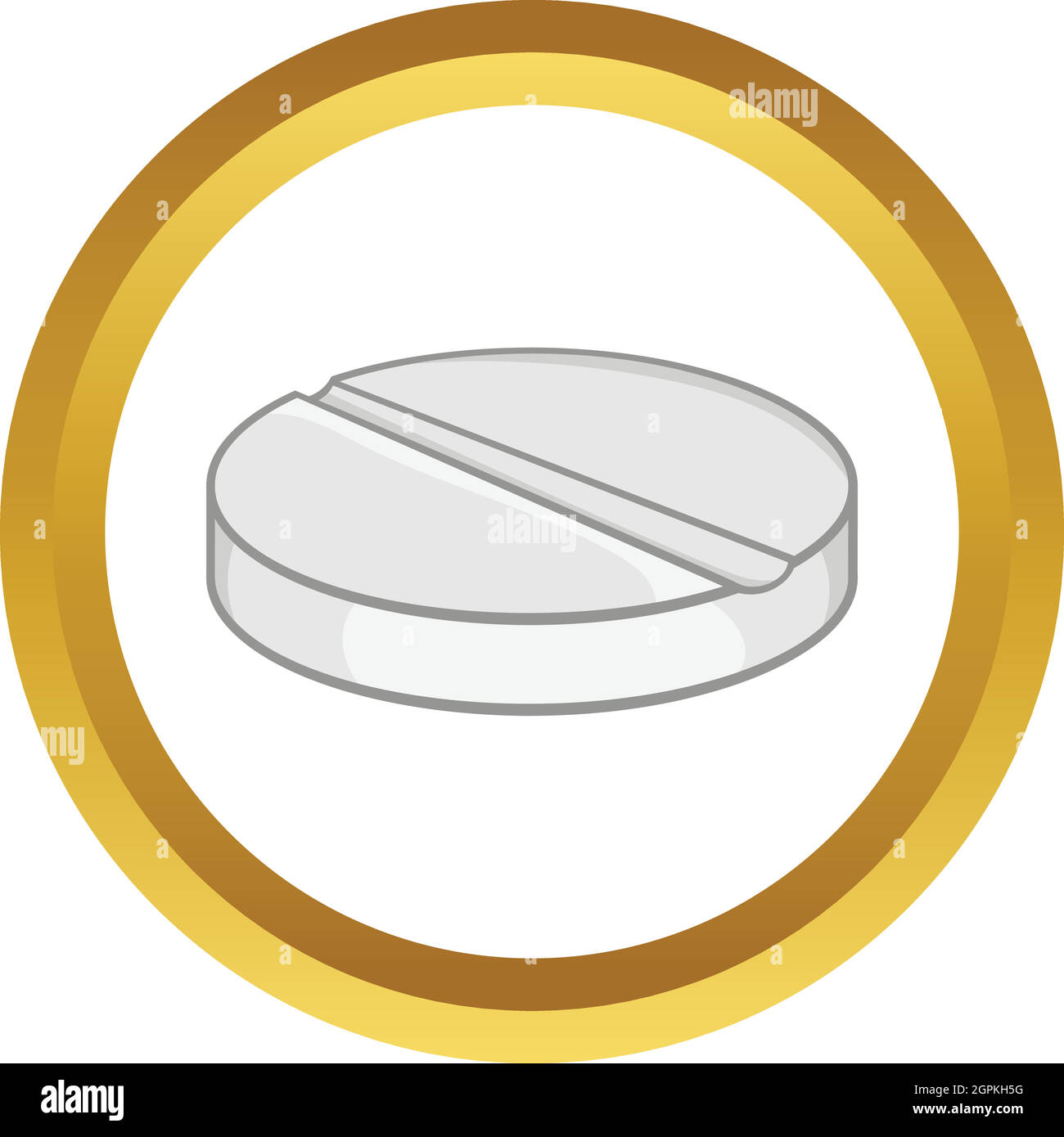 Medicine pill vector icon Stock Vector Image & Art - Alamy