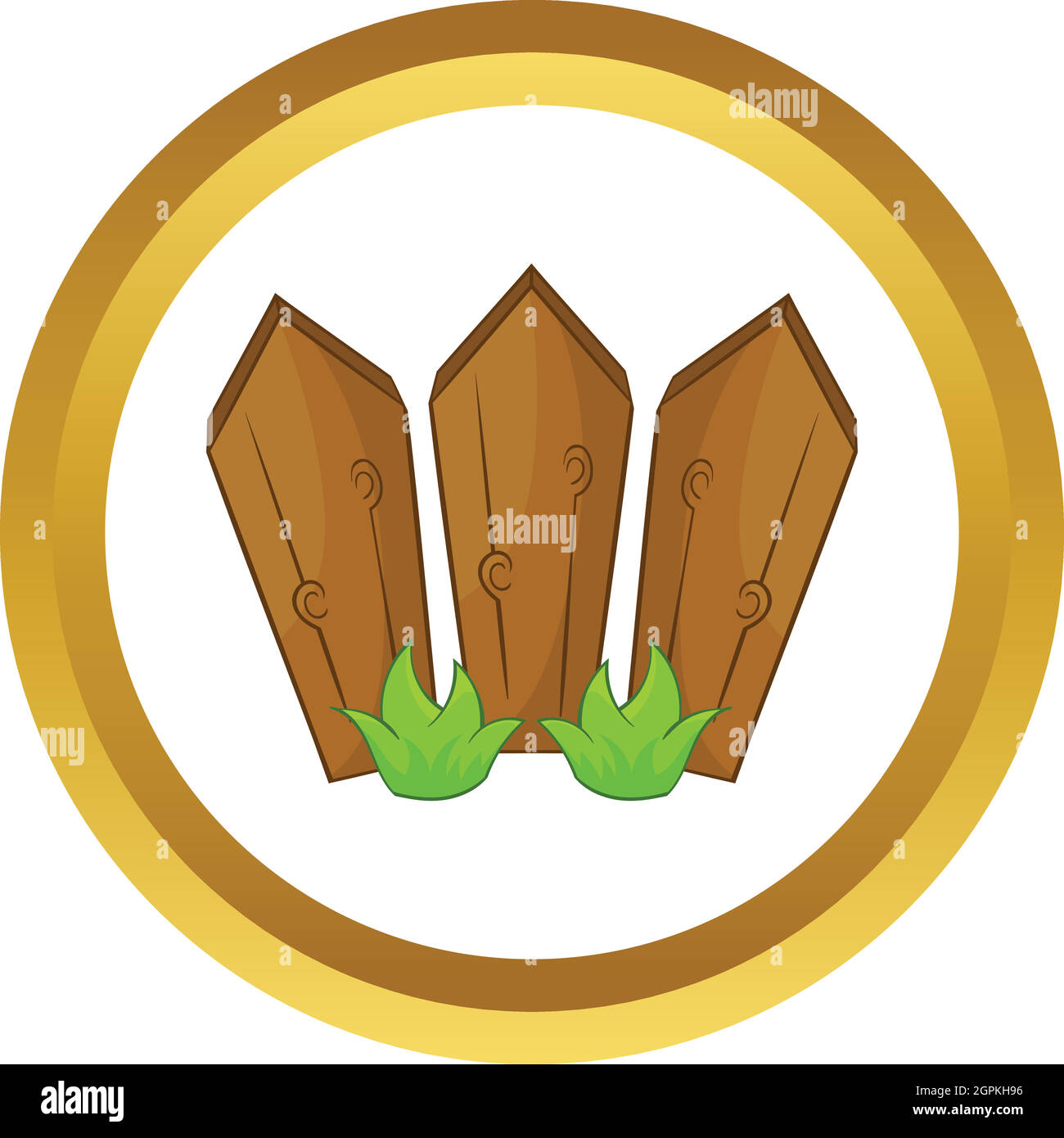 Spring plants isolated Stock Vector Images - Alamy