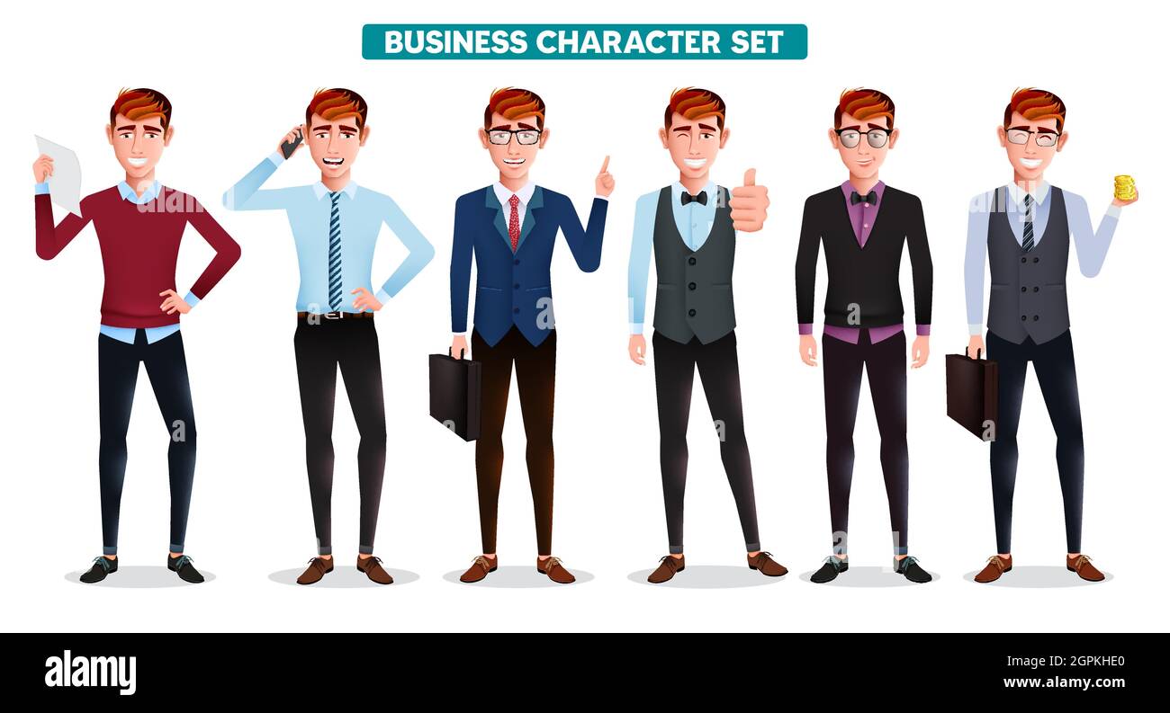 Business attires Stock Vector Images - Alamy