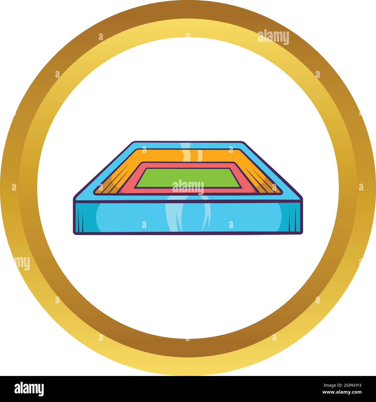 Arena square Stock Vector Images - Alamy
