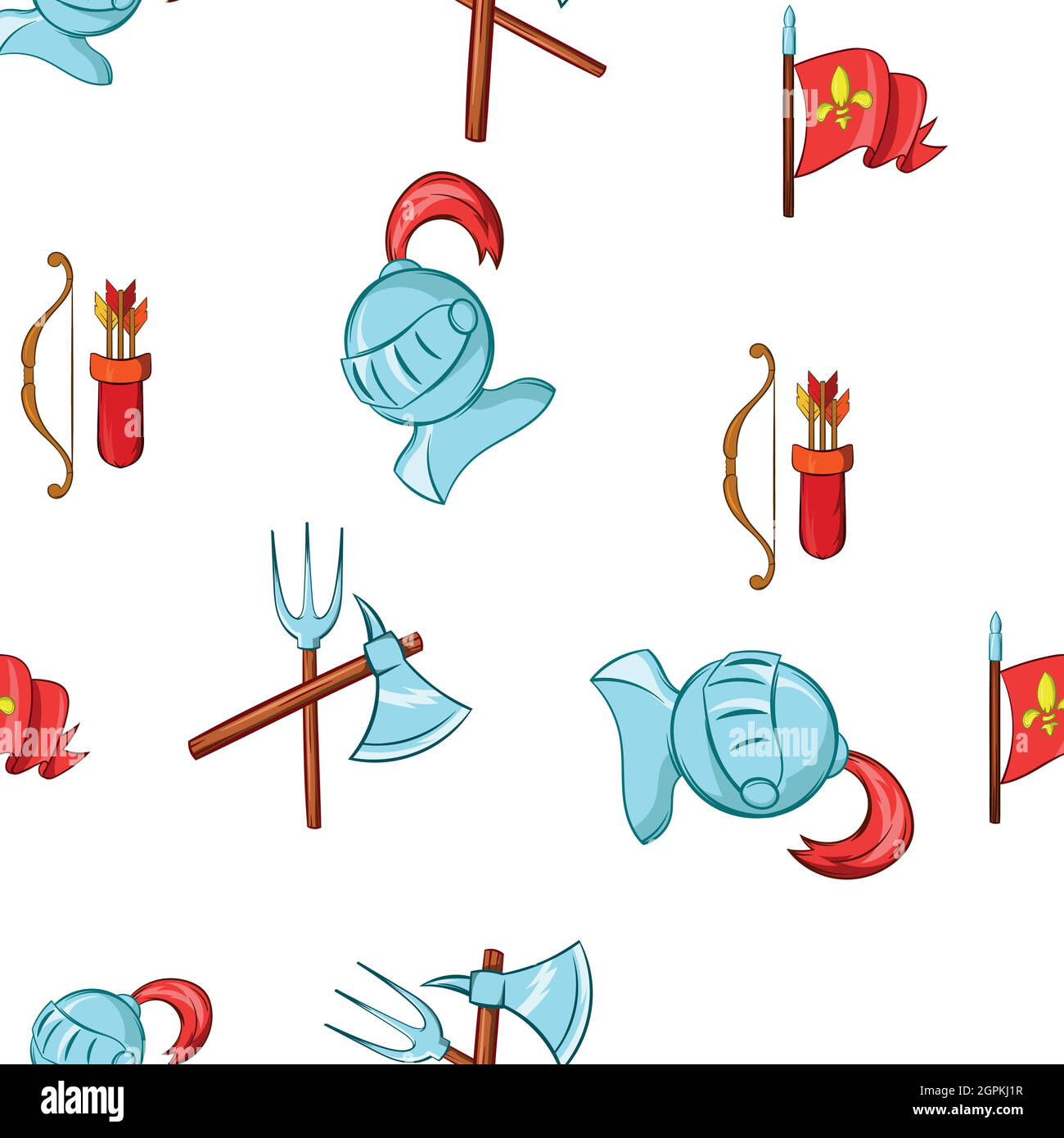 Medieval textile pattern Cut Out Stock Images & Pictures - Alamy