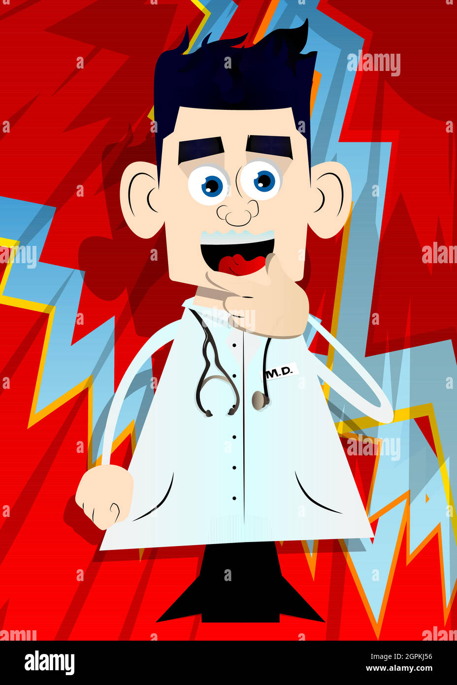 Dentist under Stock Vector Images - Alamy