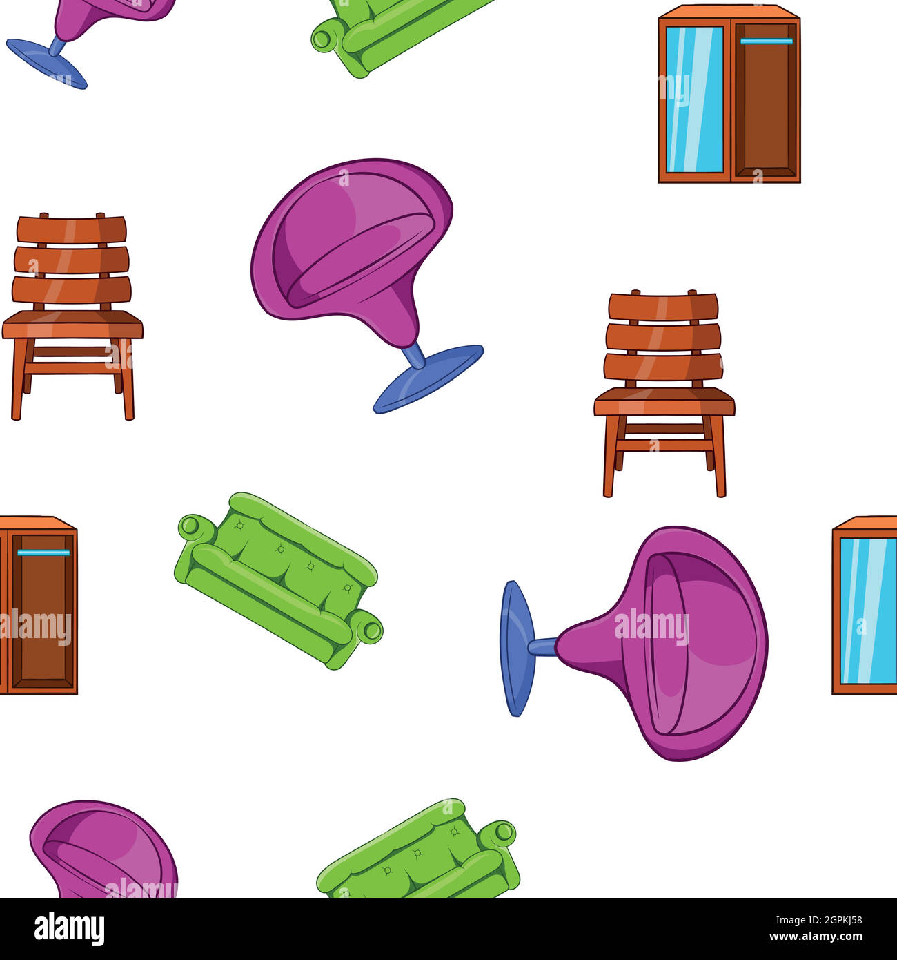 Furniture relaxation Stock Vector Images - Alamy