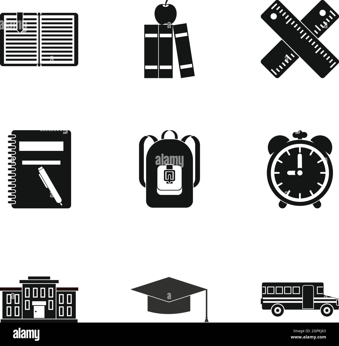 Education learning vector simple Stock Vector Images - Alamy