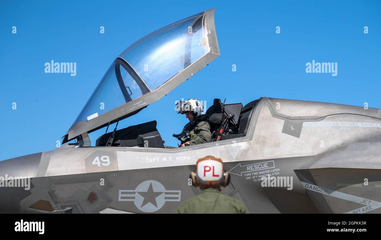 U.S. Marine Corps Maj. Sean Callison, a F-35B Lightning II pilot with ...