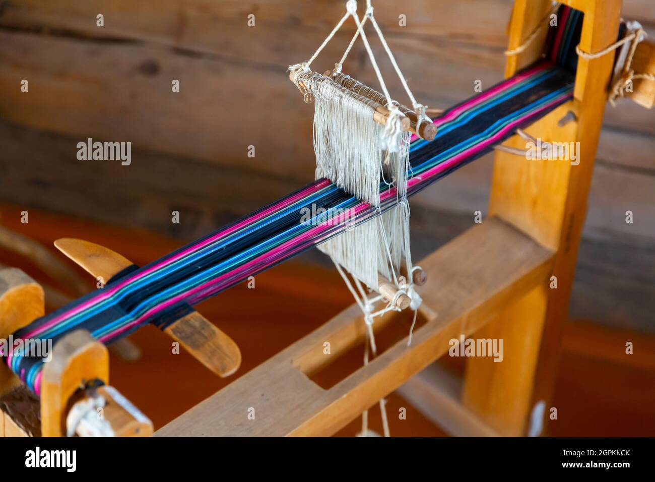 Weaving and spinning pavilion hi-res stock photography and images - Alamy