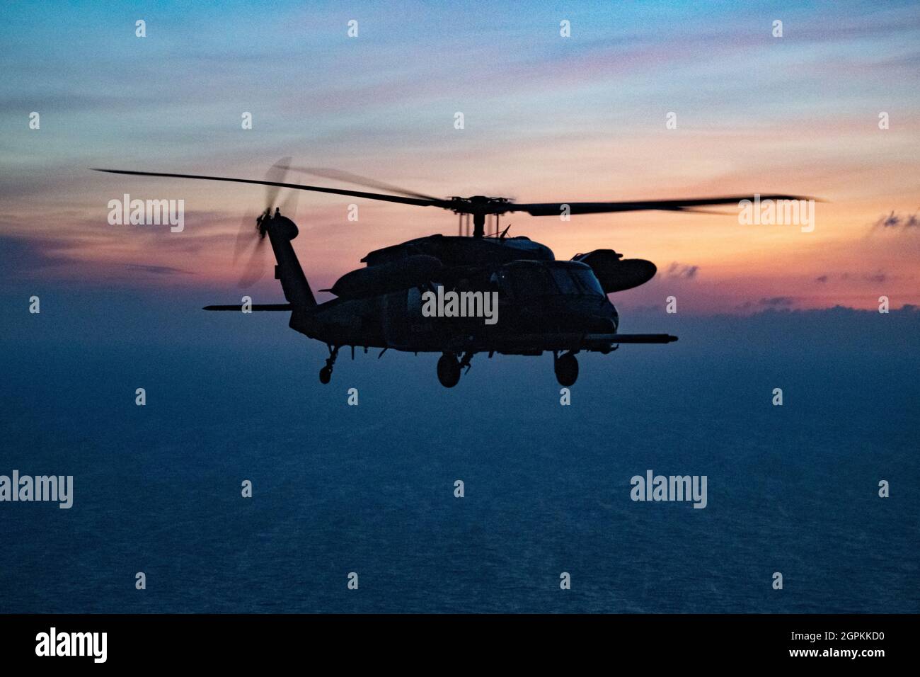 A Japan Air Self-Defense Force UH-60J helicopter assigned to the Air ...