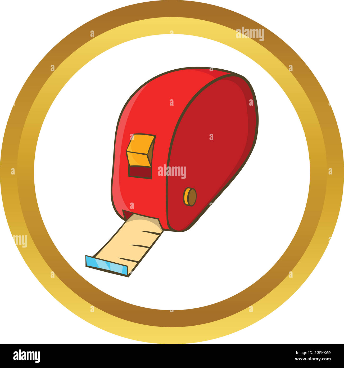 Measuring tape vector icon Stock Vector Image & Art - Alamy