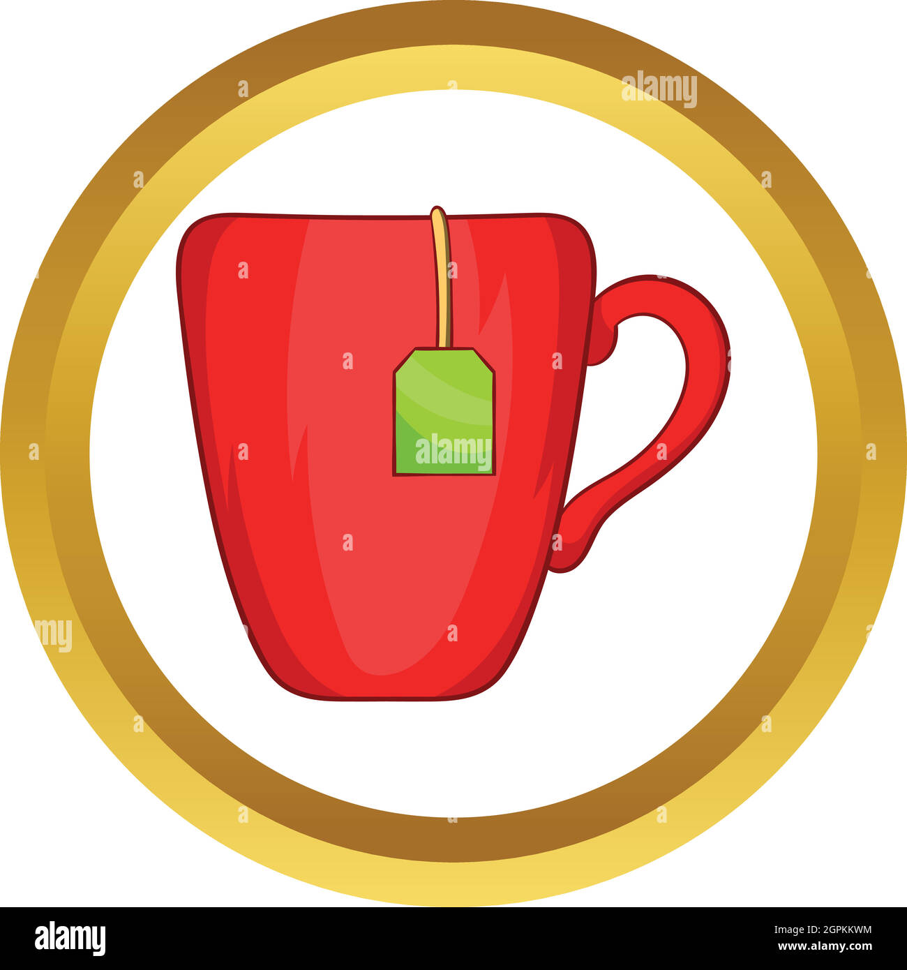 Teacup icon teacup vector Stock Vector Images - Alamy