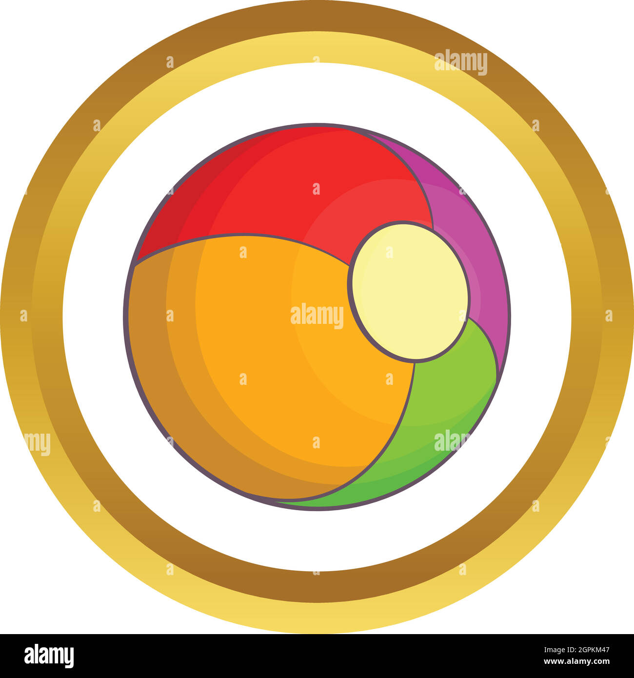 Ball vector icon Stock Vector Image & Art - Alamy