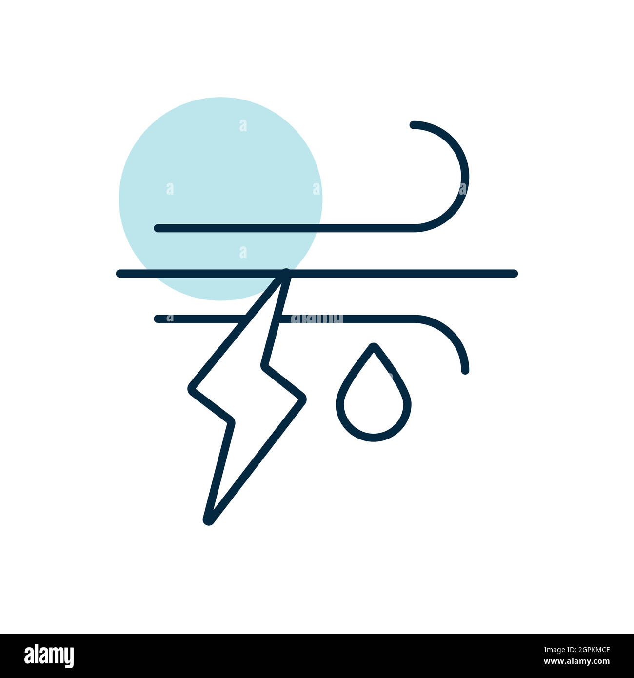 Rain weather symbol hi-res stock photography and images - Alamy