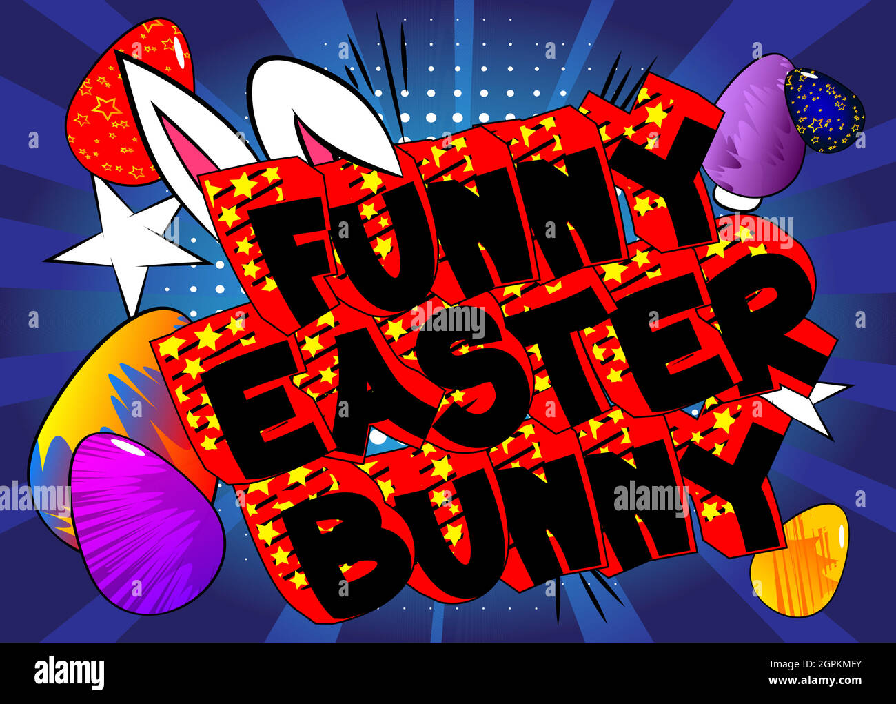 Funny bunny Stock Vector Images - Alamy
