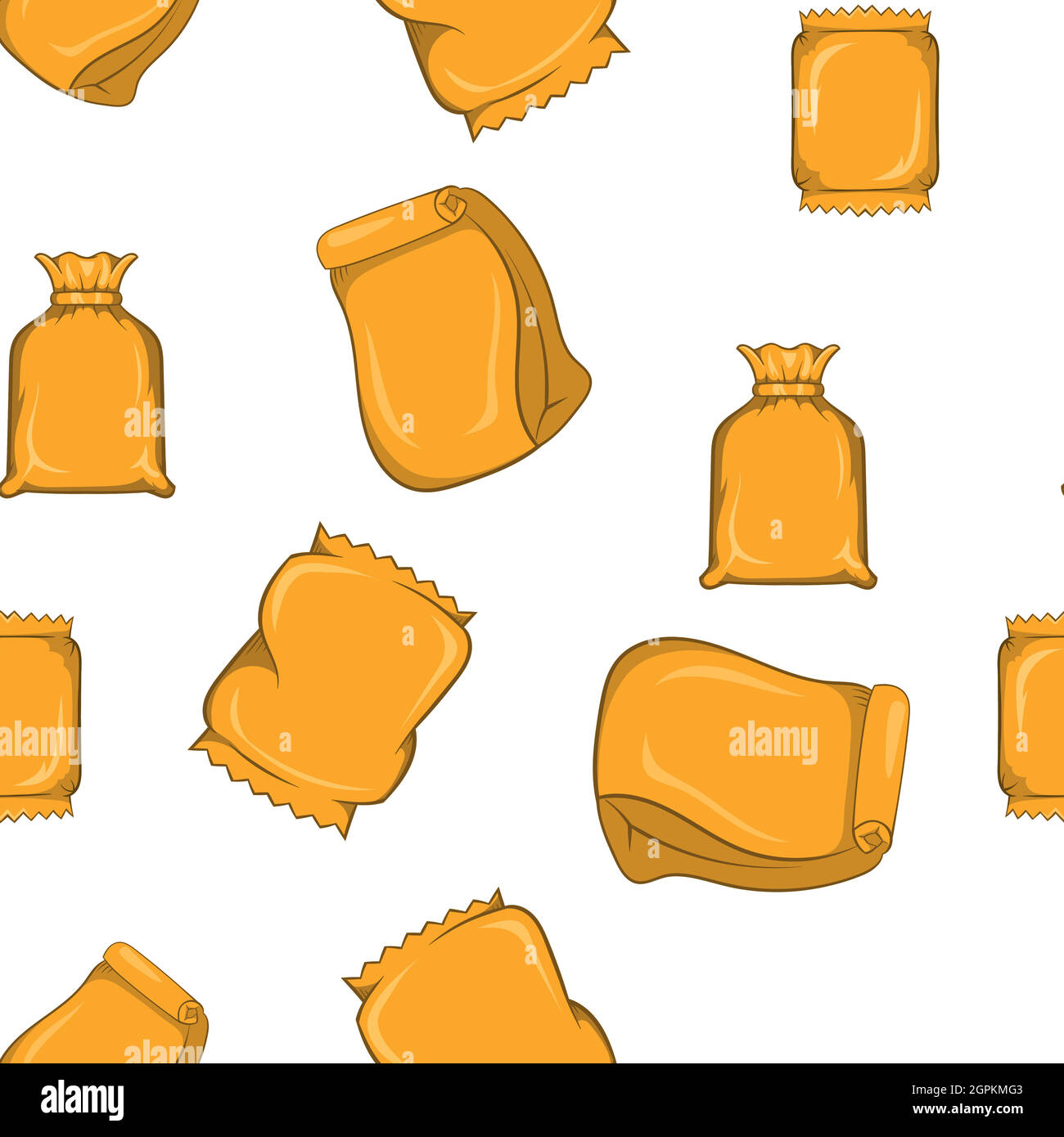 Pack pattern, cartoon style Stock Vector Image & Art - Alamy
