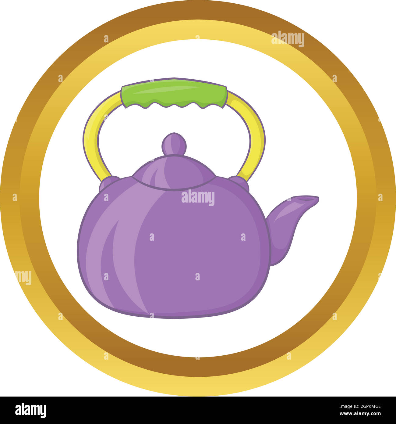 Traditional eastern teapot icon Stock Vector Images - Alamy