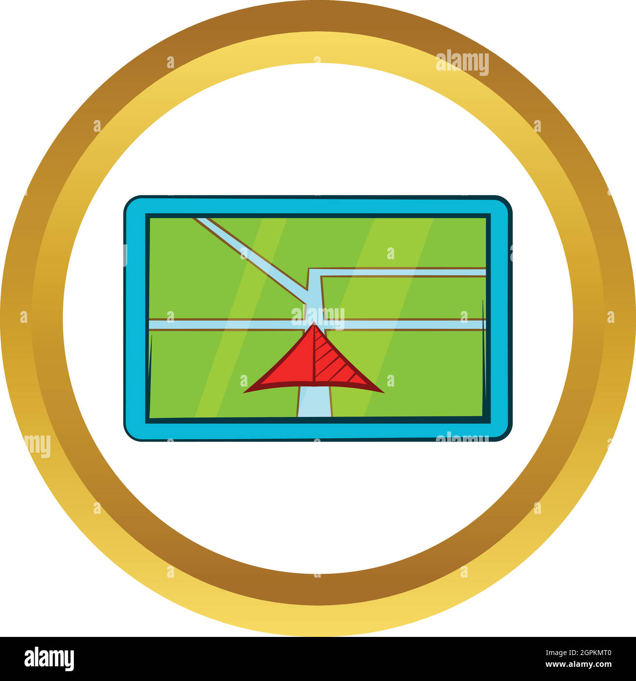 Navigator vector icon, cartoon style Stock Vector Image & Art - Alamy