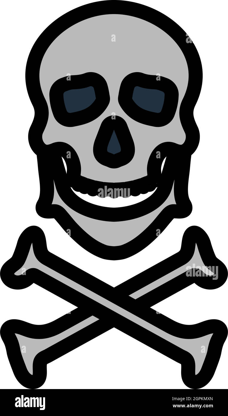 Icon Of Poison From Skill And Bones Stock Vector Image & Art - Alamy