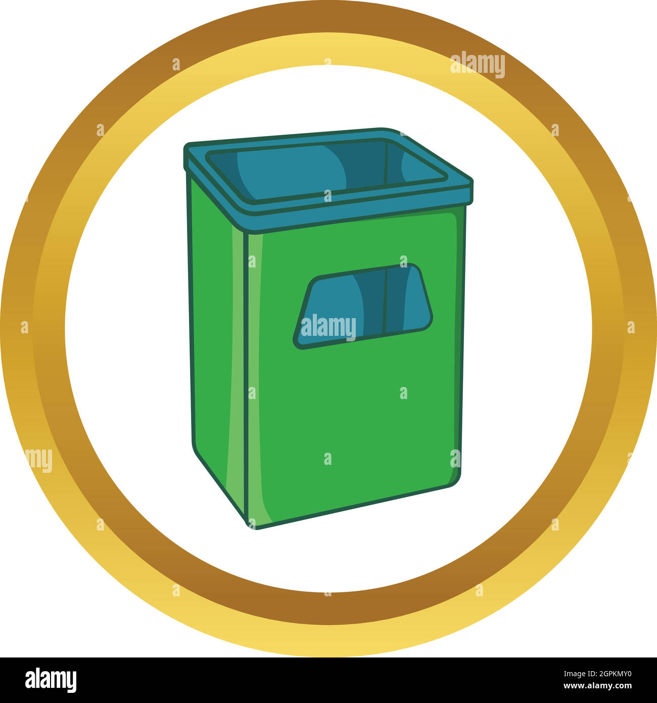 Street dustbin vector icon Stock Vector Image & Art - Alamy