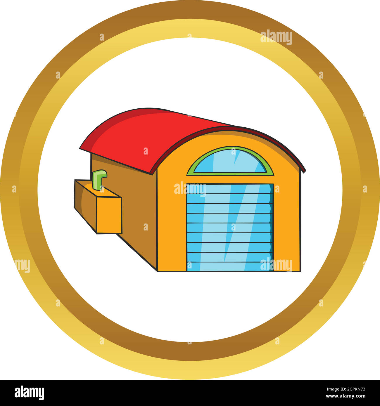 Warehouse vector icon symbol hi-res stock photography and images - Alamy
