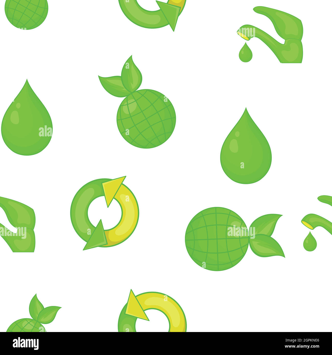 Environment pattern, cartoon style Stock Vector Image & Art - Alamy