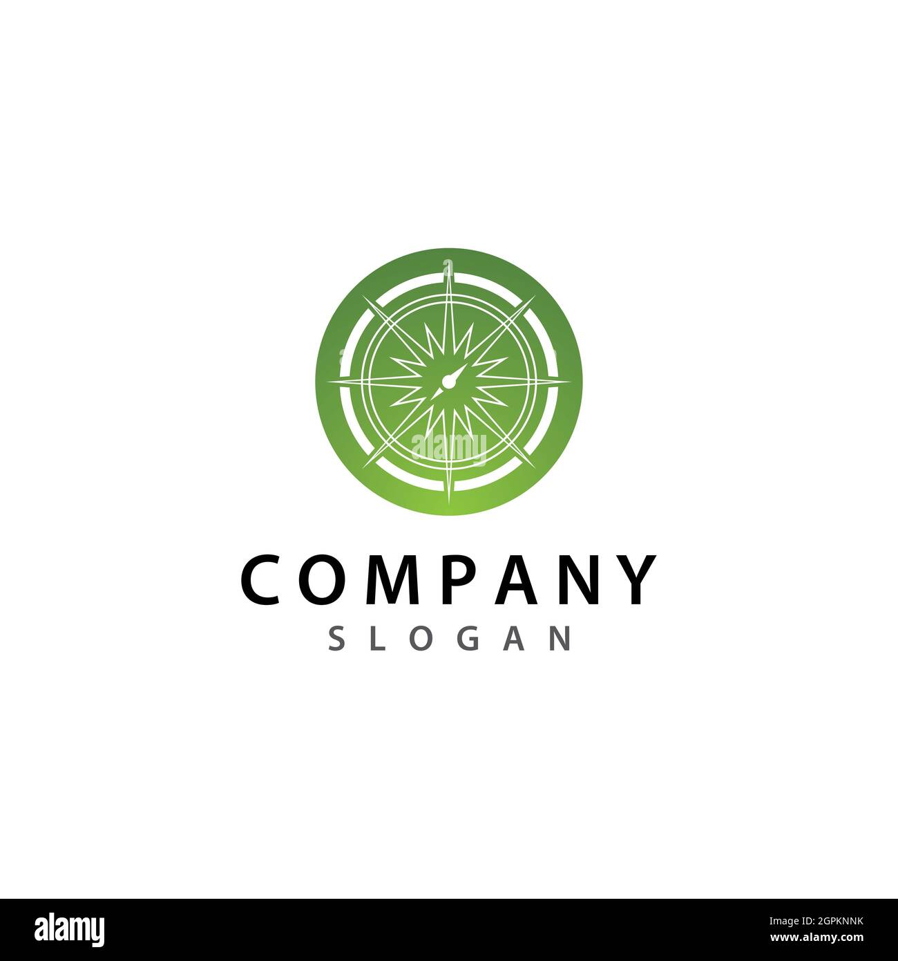Compass flat icon vector Cut Out Stock Images & Pictures - Alamy