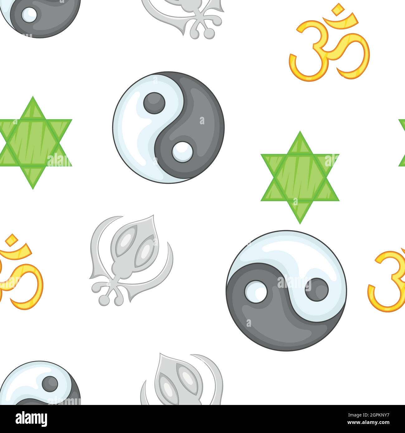 David star pattern seamless Stock Vector Images - Alamy